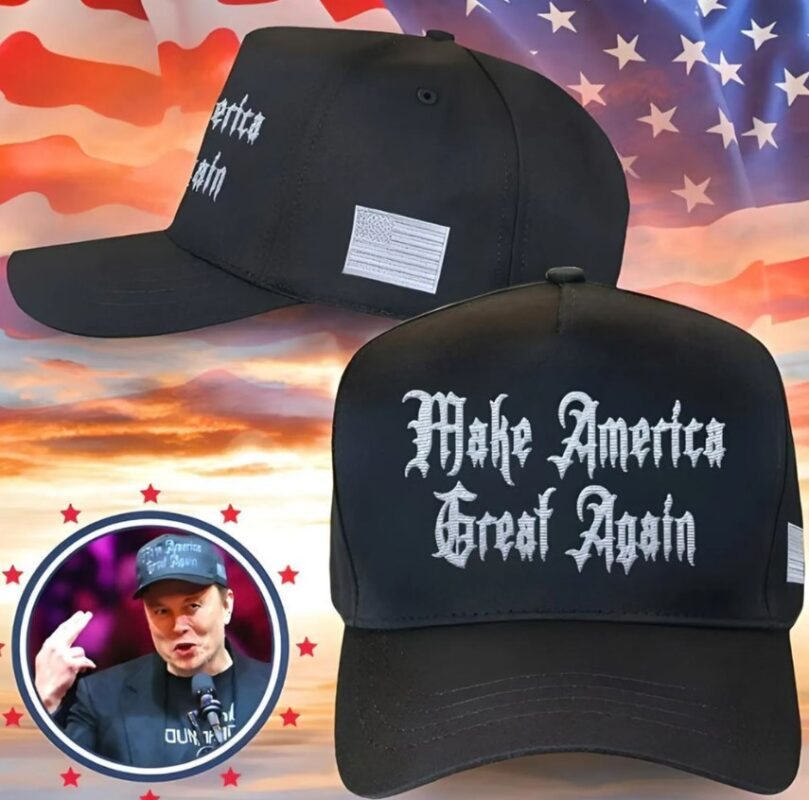 HOT! Trump Dark Gothic MAGA Hat